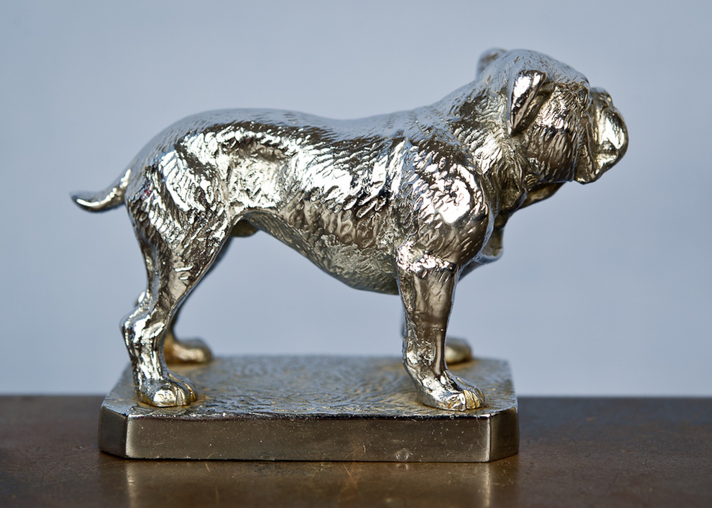 LeJune Chrome Bulldog Mascot - Grahame Fowler Original - Men's Clothing ...